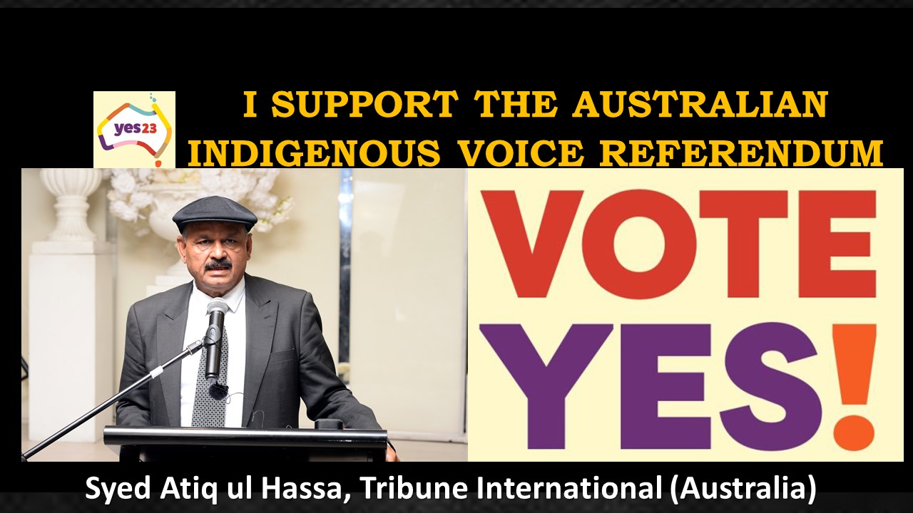 I SUPPORT THE AUSTRALIAN INDIGENOUS VOICE REFERENDUM – Tribune ...