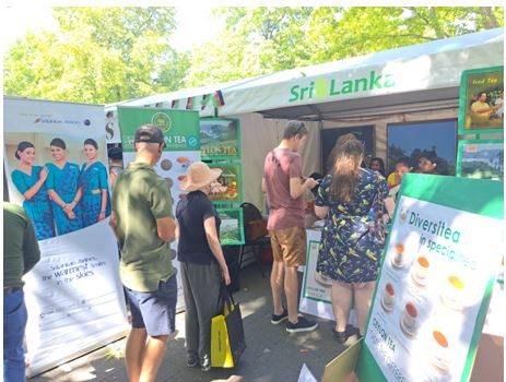 SRI LANKA ICED TEA TASTING AT THE NATIONAL MULTICULTURAL FESTIVAL ...